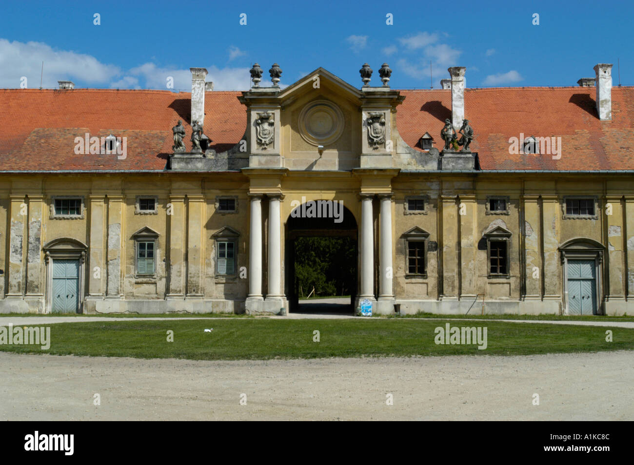 UNESCO World Heritage, Lednice, castle Stock Photo - Alamy