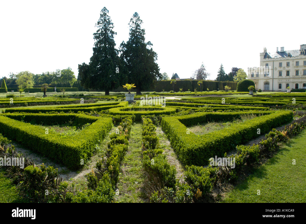UNESCO World Heritage, Lednice, landscape garden Stock Photo - Alamy