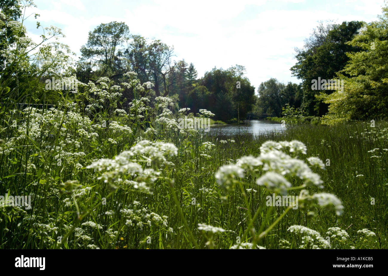 UNESCO World Heritage, Lednice, landscape garden Stock Photo - Alamy