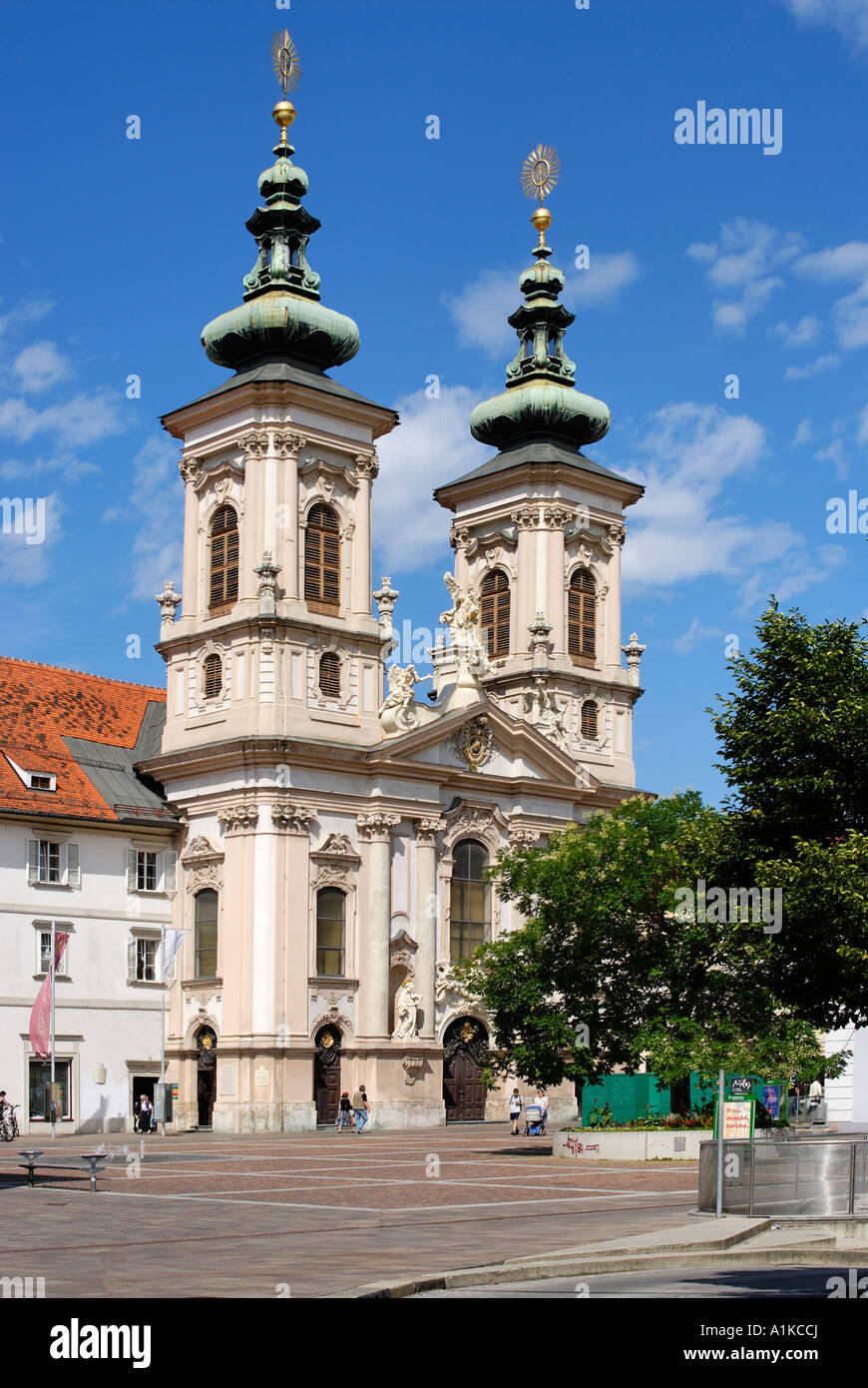 Pilgrimage church Maria Hilf Mary Help Graz capital of Styria Austria ...