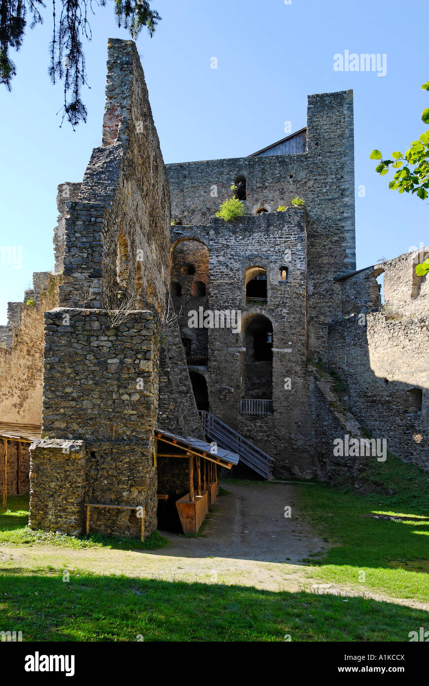 Frauenburg in the Mur valley district of Judenburg Stryria Austria ...