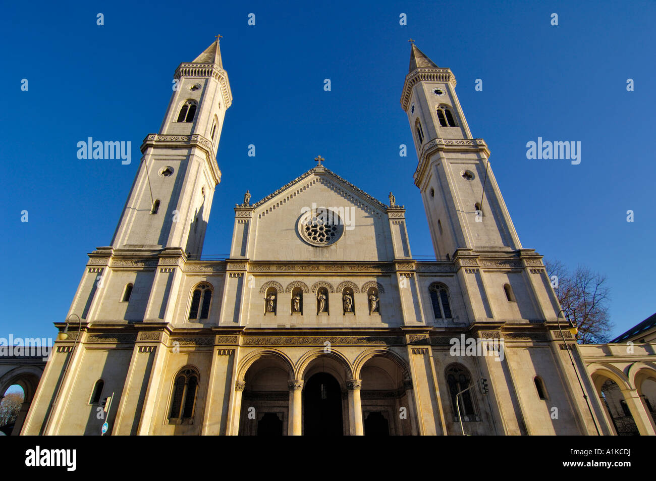 Ludwigskirche, Munich, Bavaria, Germany Stock Photo - Alamy