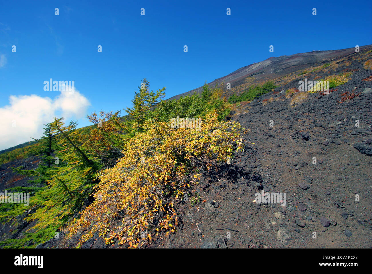 Mount fuji hiking trail hi-res stock photography and images - Alamy