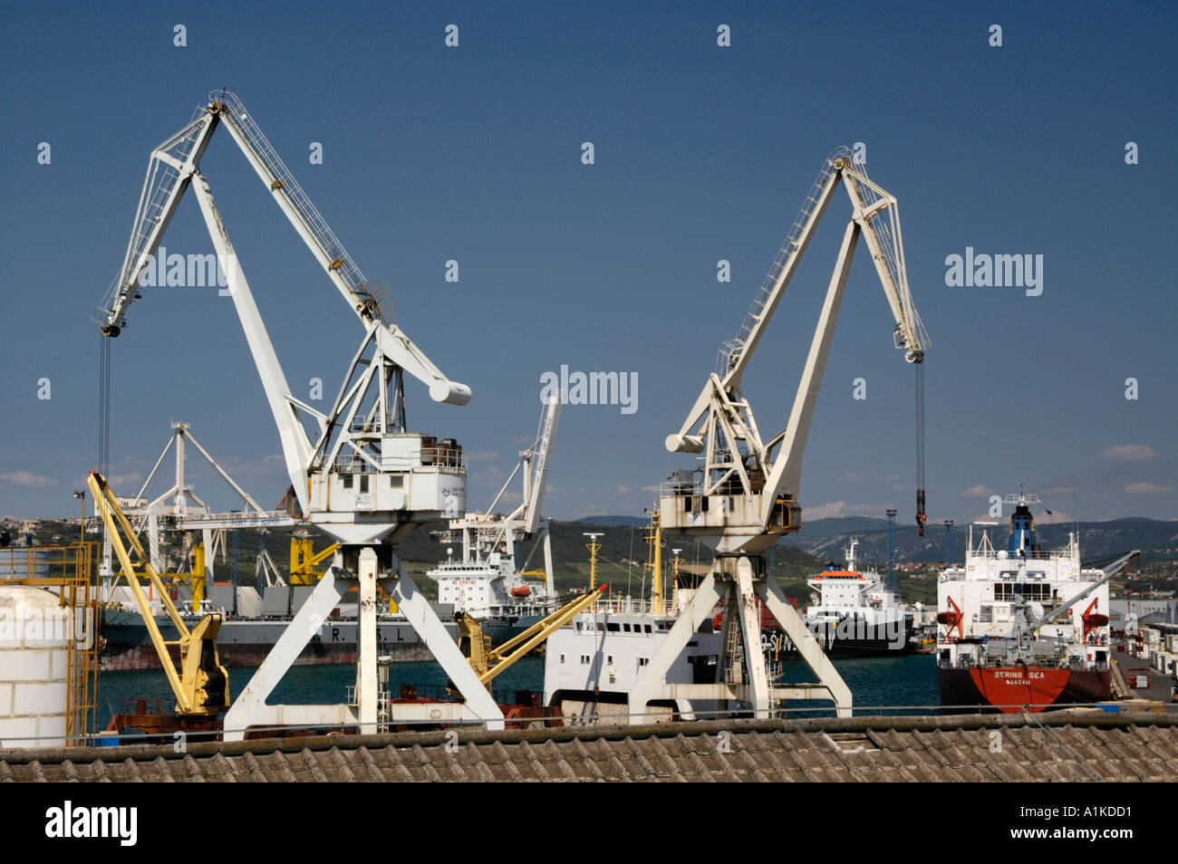 Koper, port of Koper Stock Photo - Alamy