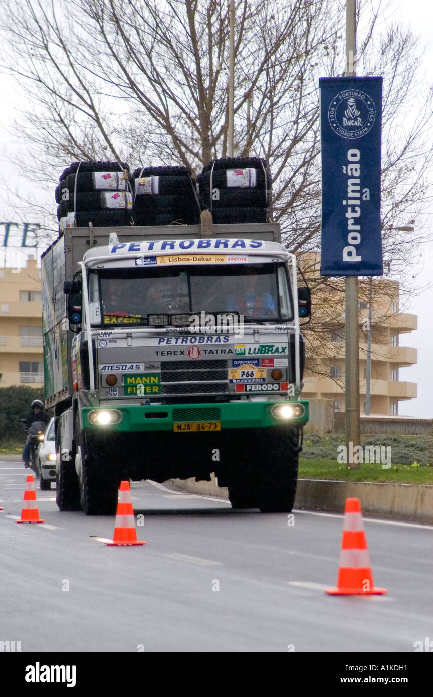Dakar rally support vehicle hi-res stock photography and images - Alamy