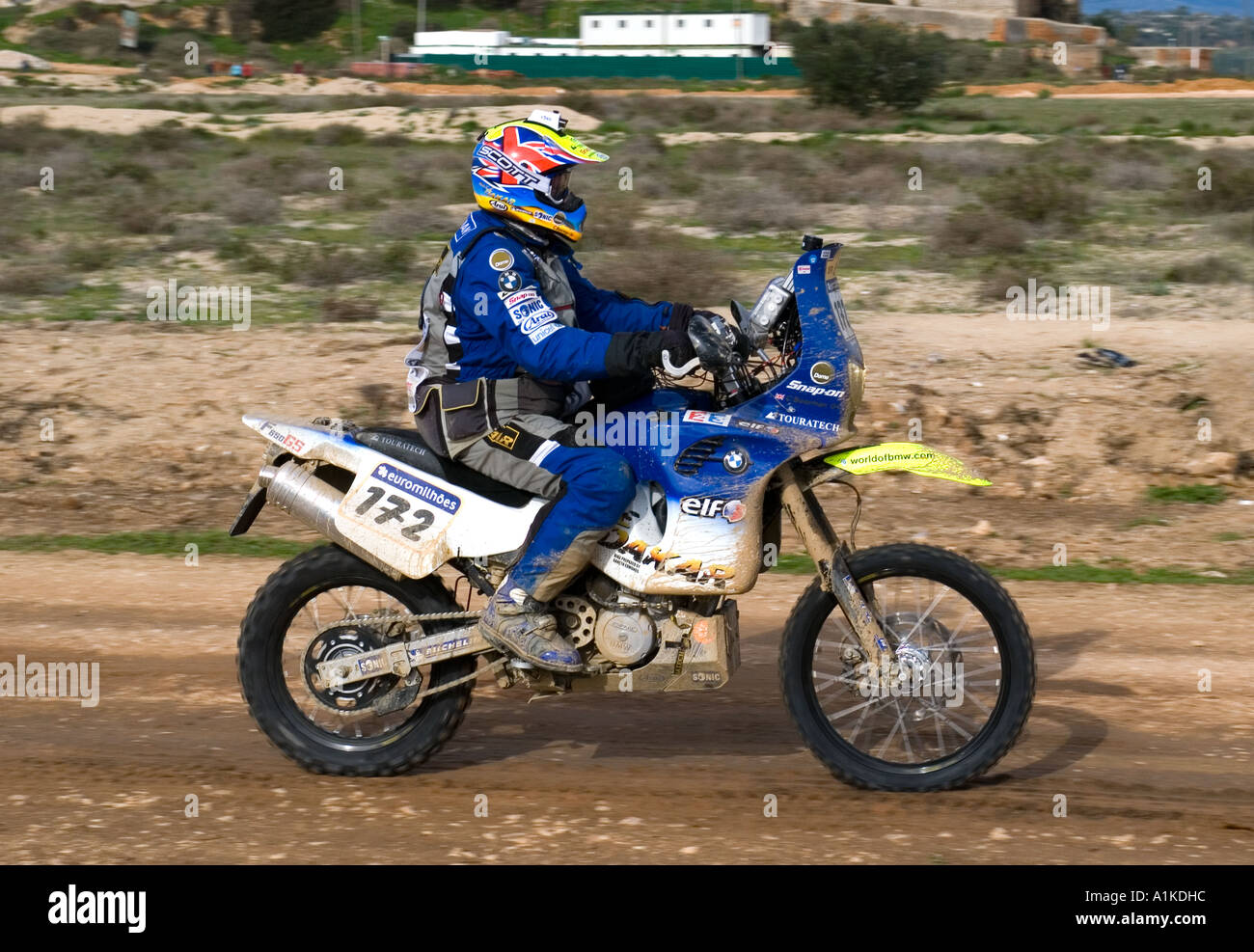 Motorcycle dakar rally hi-res stock photography and images - Alamy