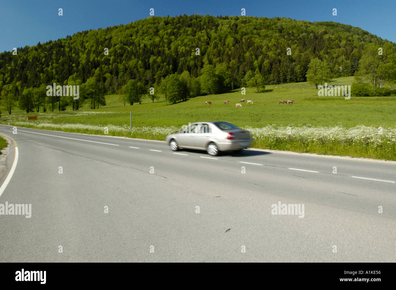 Car in movement hi-res stock photography and images - Alamy