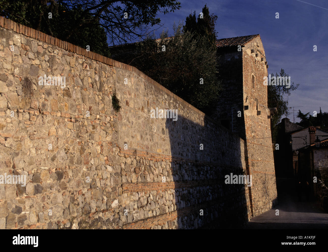 Arquà Petrarca; House of Francesco Petrarca Stock Photo - Alamy