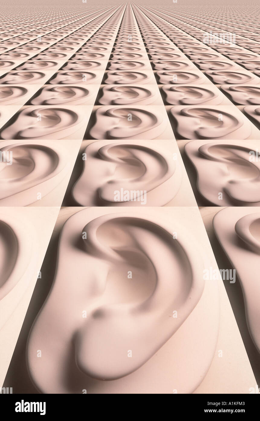 Ear as plaster cast hi-res stock photography and images - Alamy