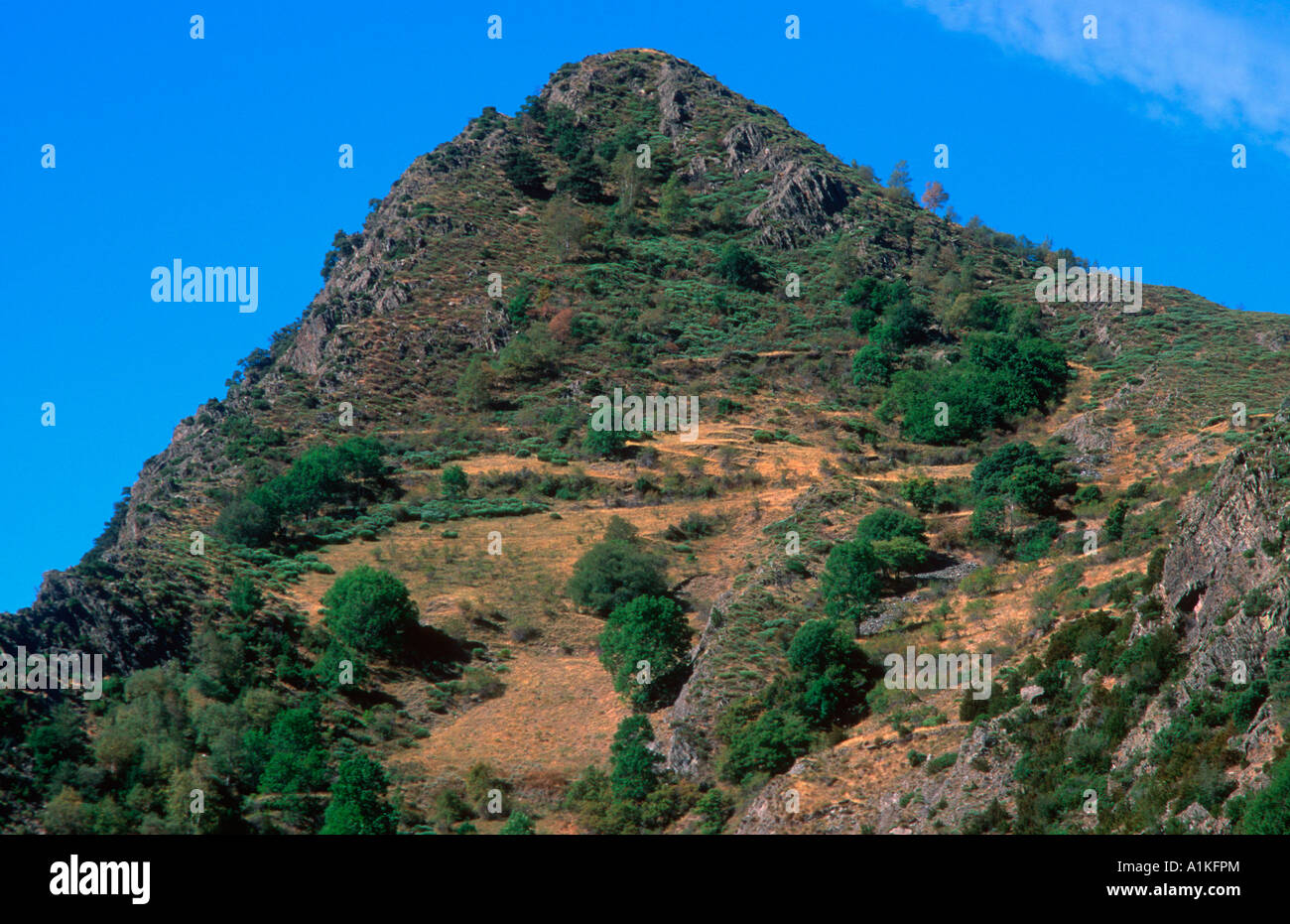 Collet Roll Peak. Noris. Pyrenees. Lleida Province. Catalonia. Spain ...