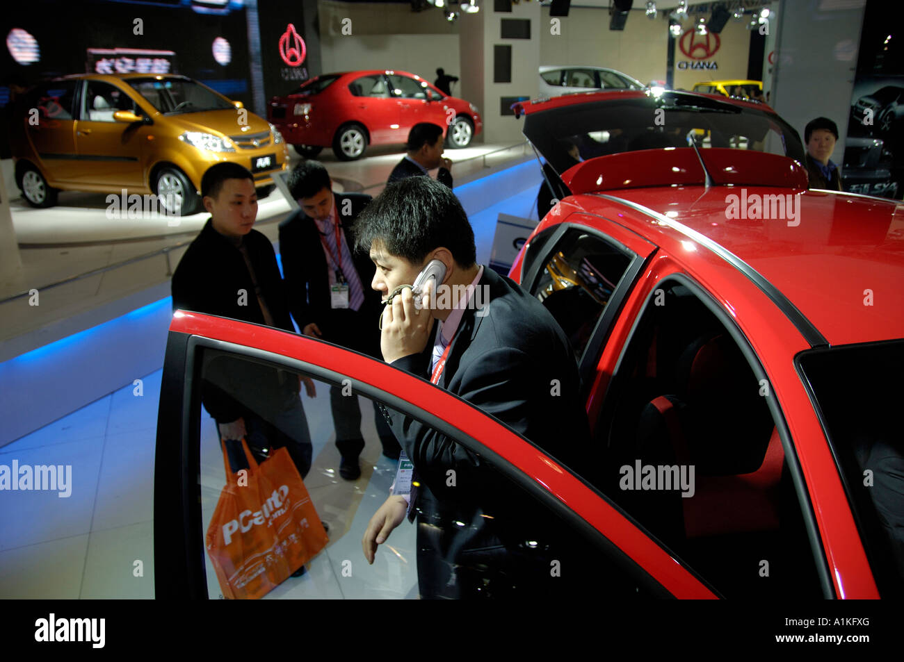 Changan Auto at Beijing Auto Show 19-Nov-2006 Stock Photo - Alamy