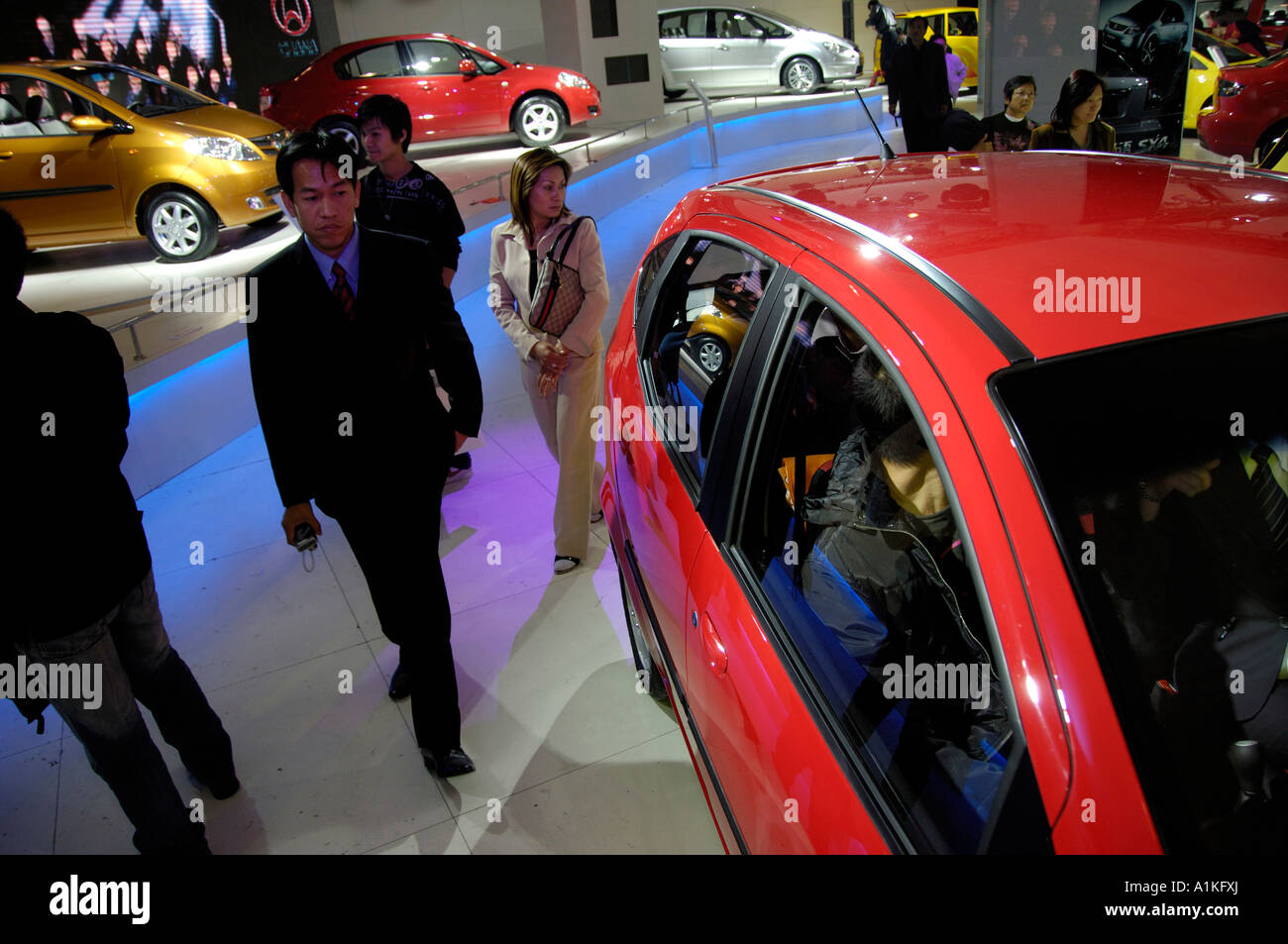 Changan Auto at Beijing Auto Show 19-Nov-2006 Stock Photo - Alamy