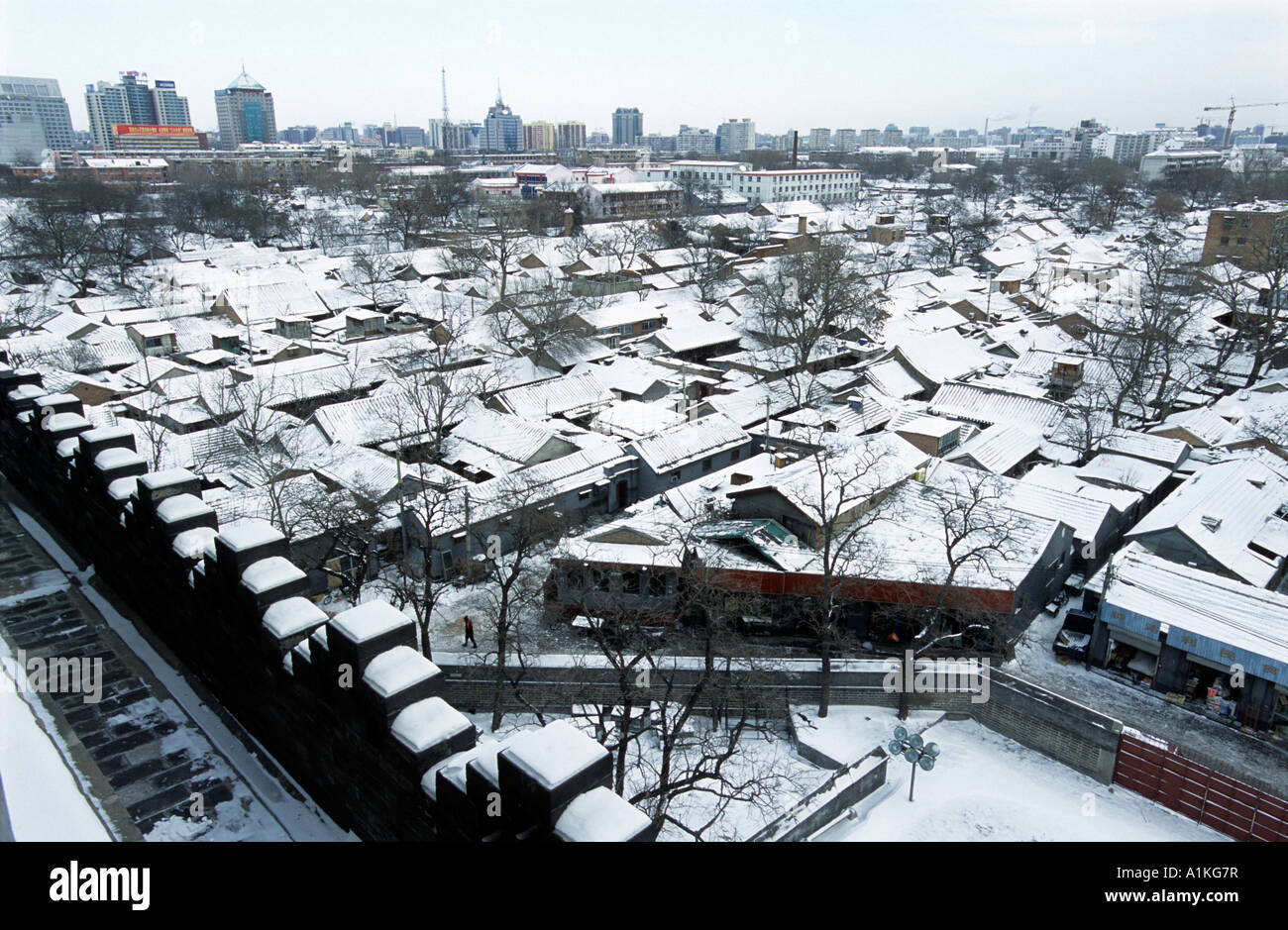 Skyline winter beijing hi-res stock photography and images - Alamy