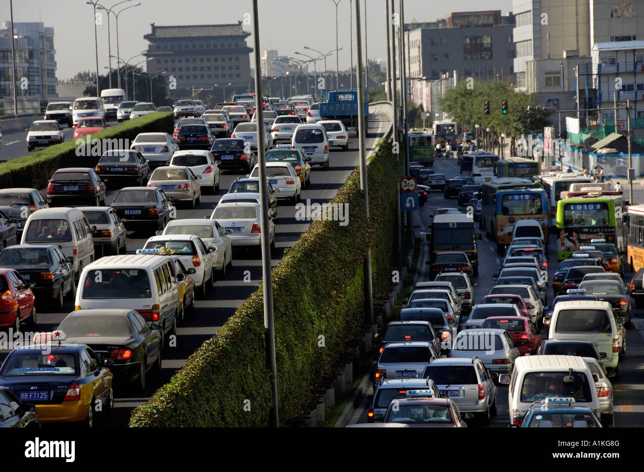 Worst traffic jam in hi-res stock photography and images - Alamy