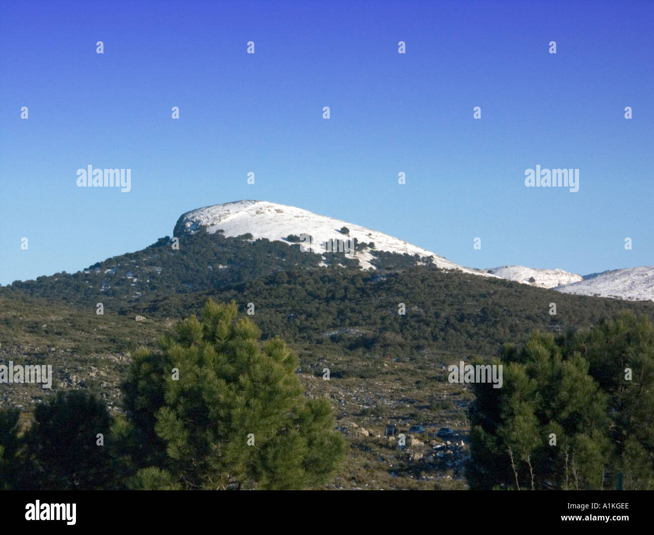 Snow on Spanish Mountains - Sierra de Nieves - Las Serranías de Ronda ...
