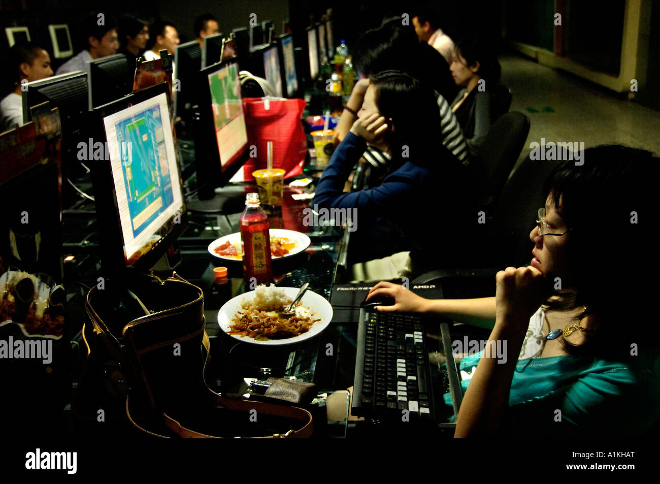 Internet Cafe China Beijing High Resolution Stock Photography and ...
