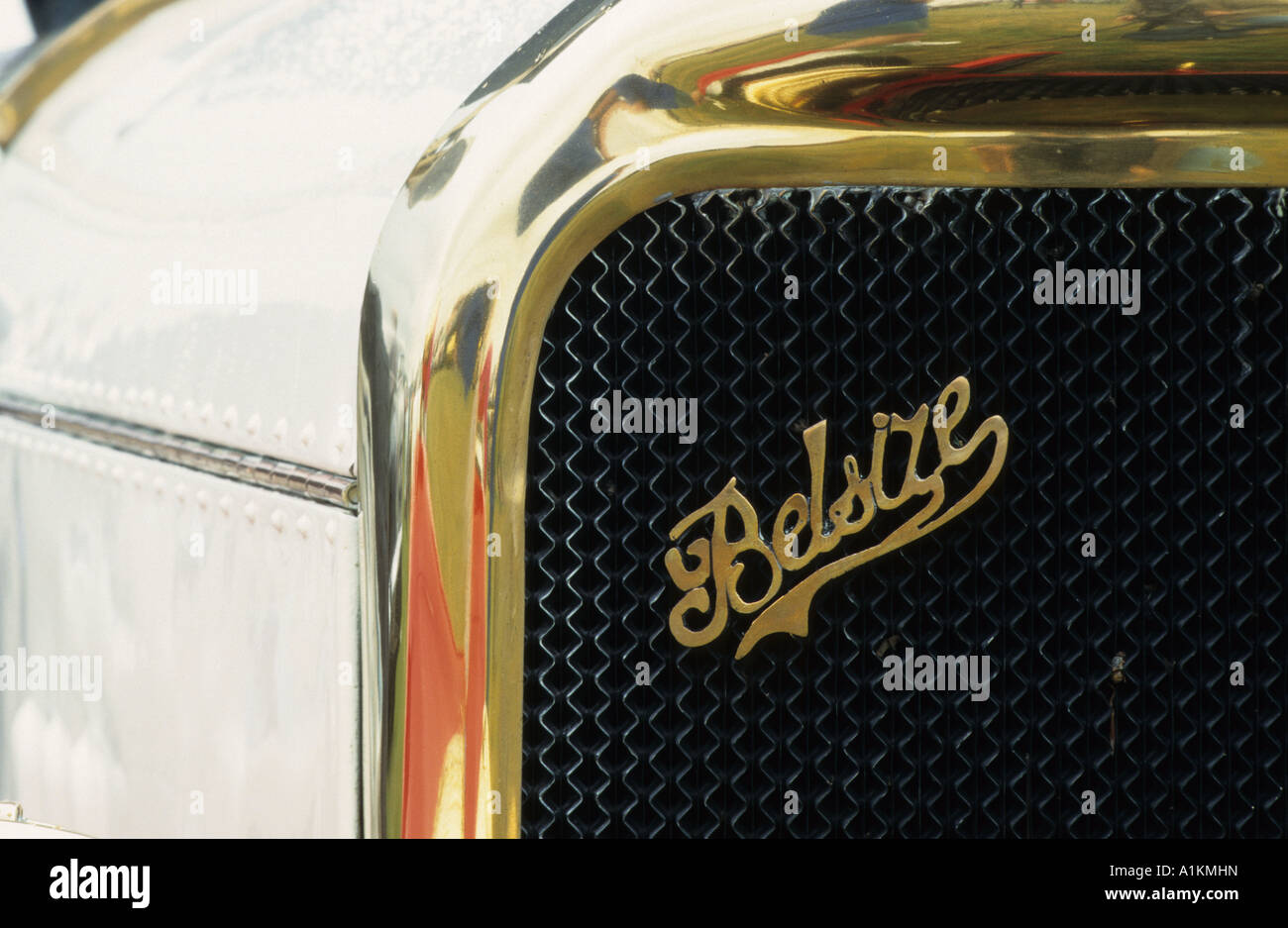 Belsize car badge of 1919. British car manufacturer 1901 to 1925 Stock ...