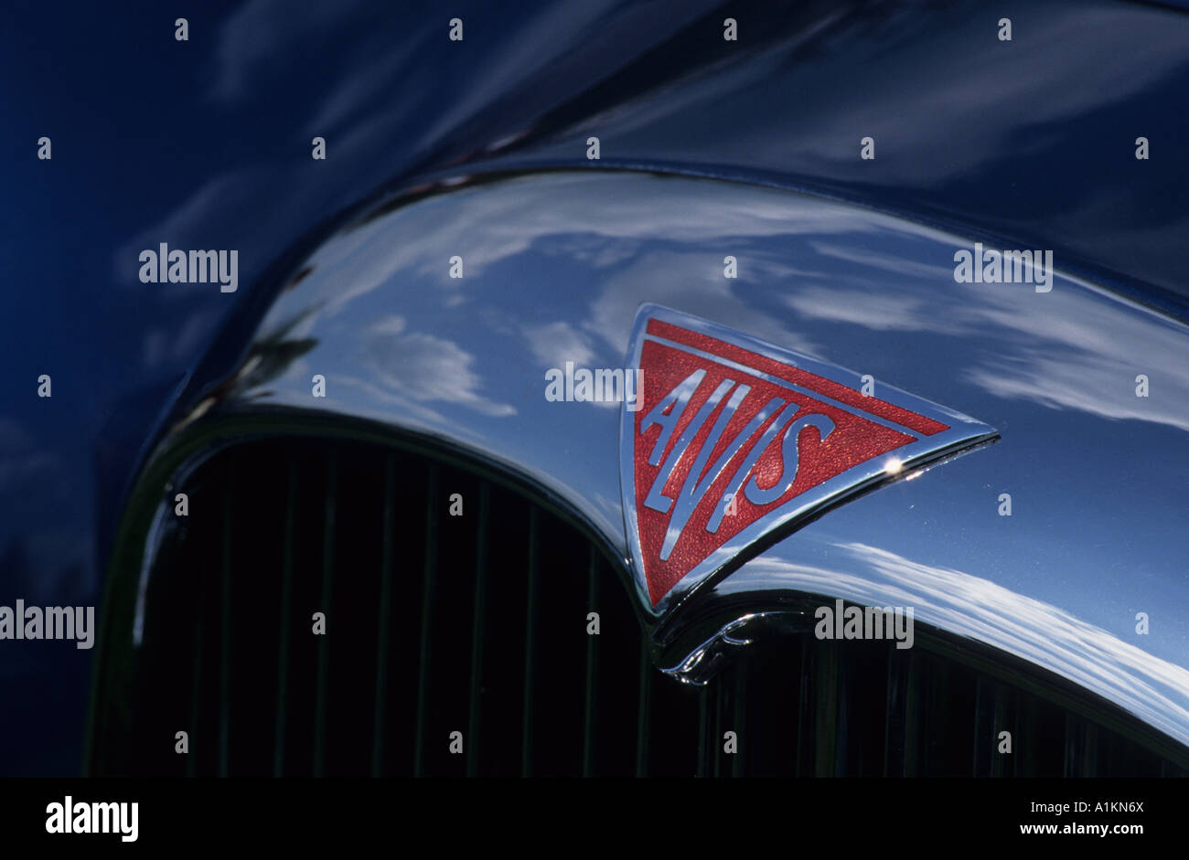 Alvis car badge logo hi-res stock photography and images - Alamy