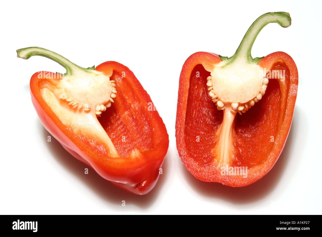 Split pepper Cut Out Stock Images & Pictures - Alamy