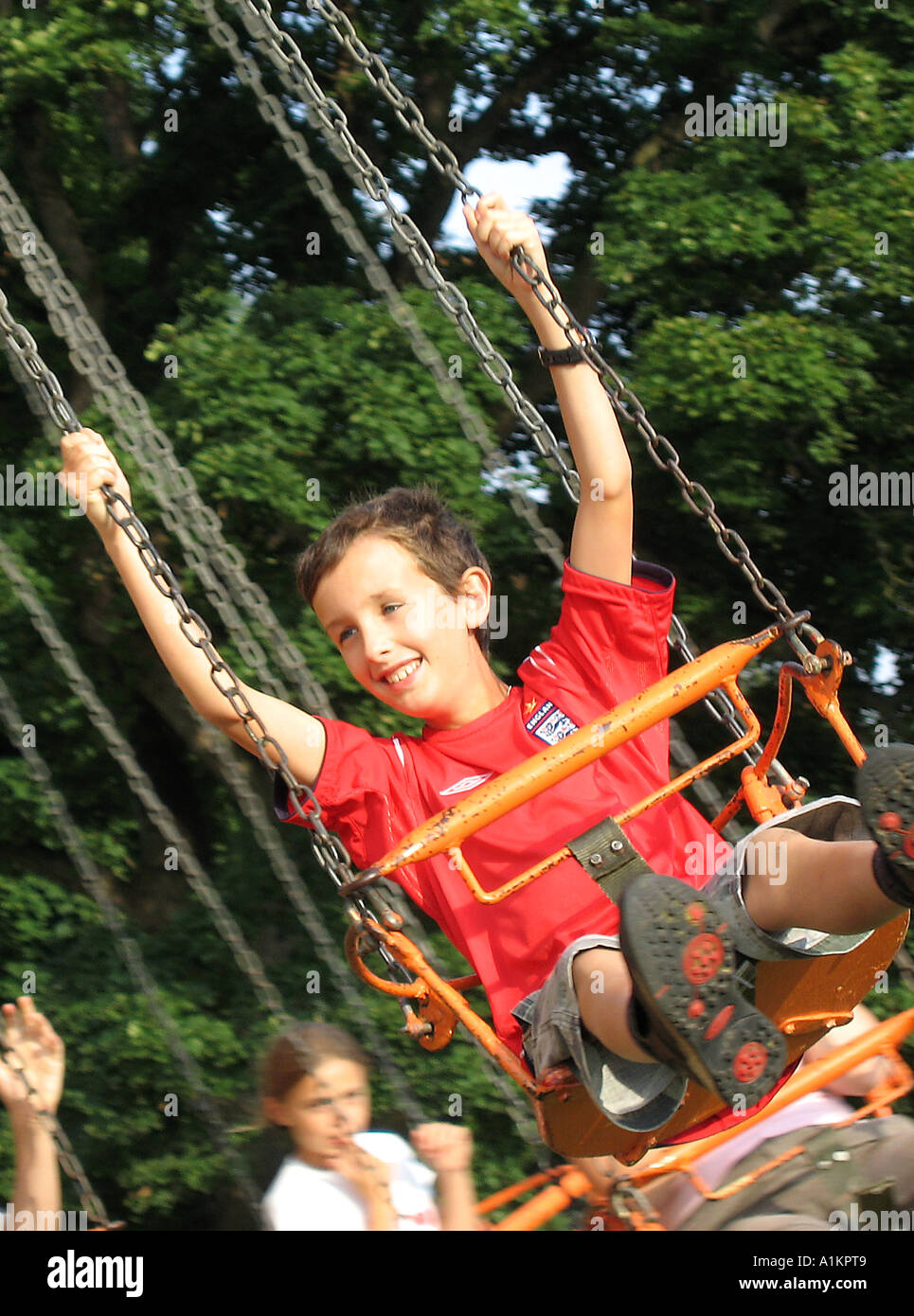 Child fairground ride hi-res stock photography and images - Alamy
