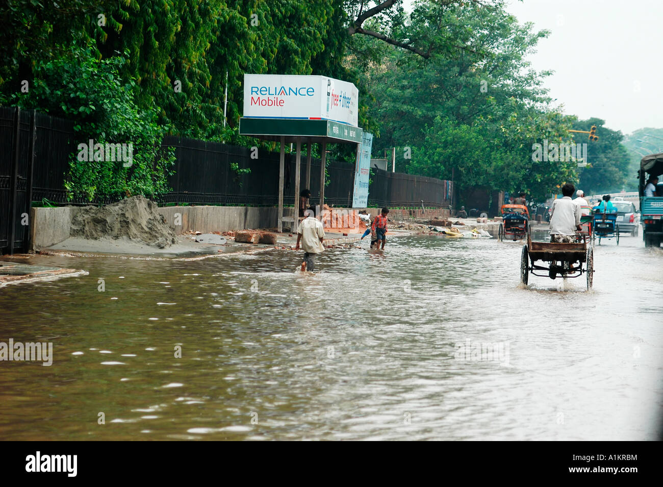 Delhi floods hi-res stock photography and images - Alamy