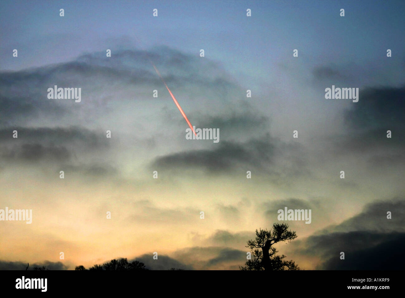 Comet caught at early sunrise celestial comet sun sunshine clouds ...