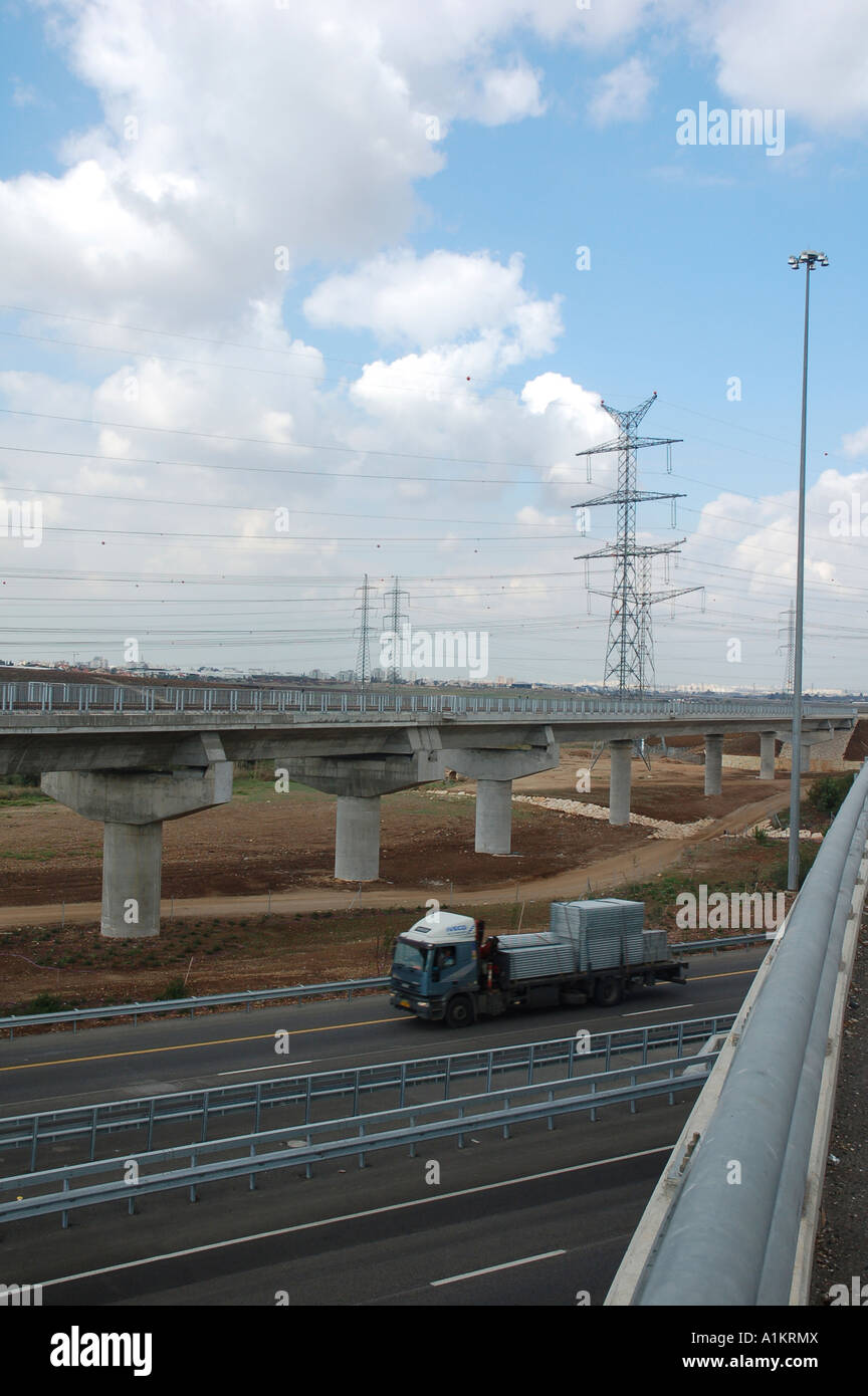 Israel Highway and intersections Stock Photo - Alamy