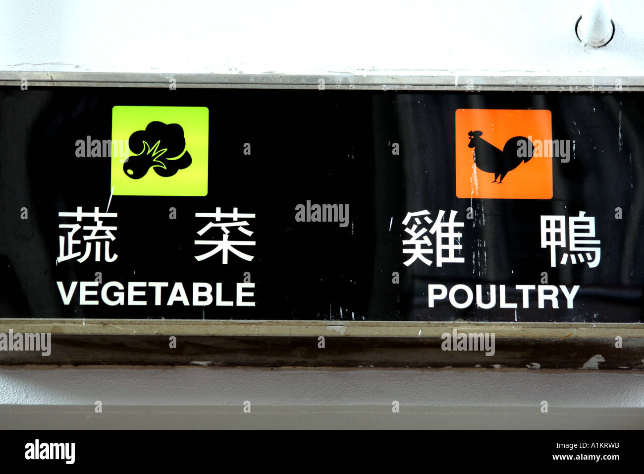 Poultry sign hi-res stock photography and images - Alamy