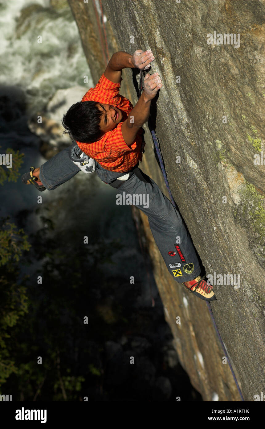 David lama hi-res stock photography and images - Alamy