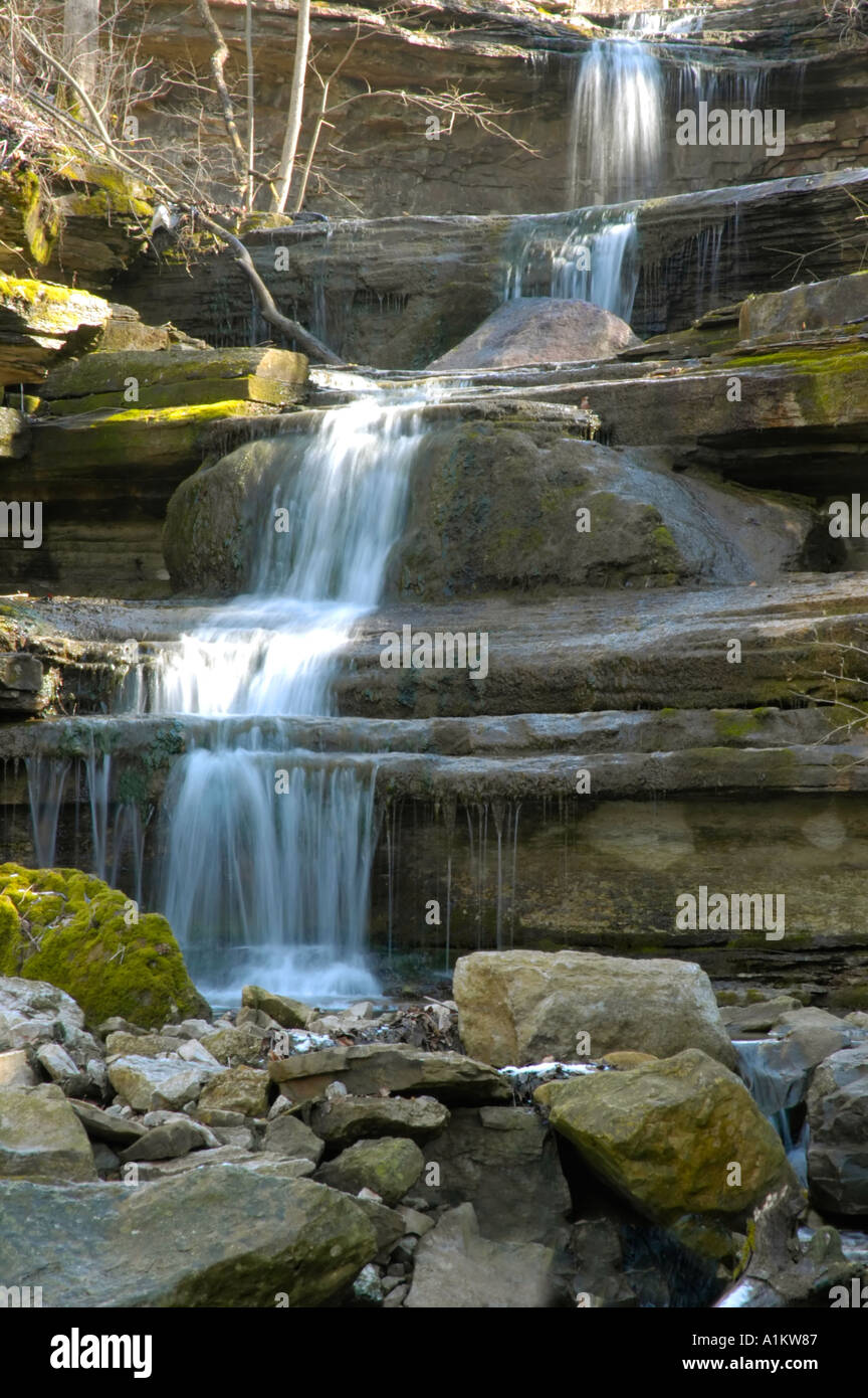 Multiple Kentucky Waterfalls Stock Photo - Alamy