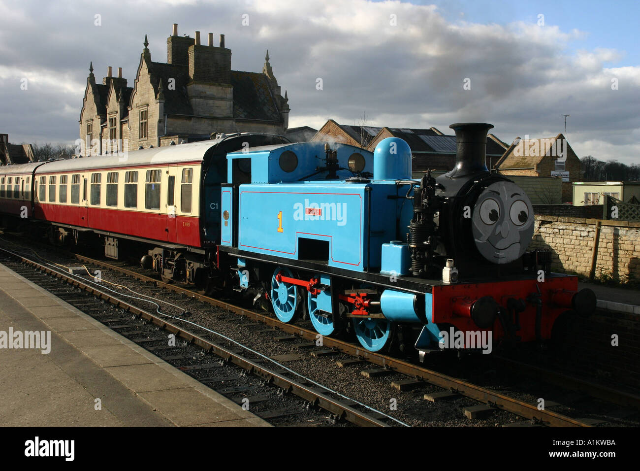 Thomas The Tank Engine Nene Valley Railway Cambridgeshire England Stock ...