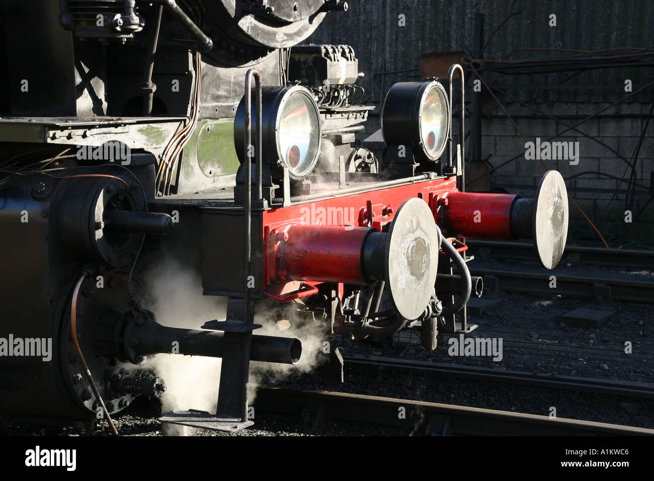 Buffers Steam Locomotive Nene Valley Railway Cambridgeshire England ...