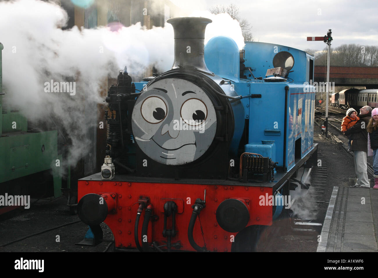 Thomas The Tank Engine Nene Valley Railway Cambridgeshire England Stock ...