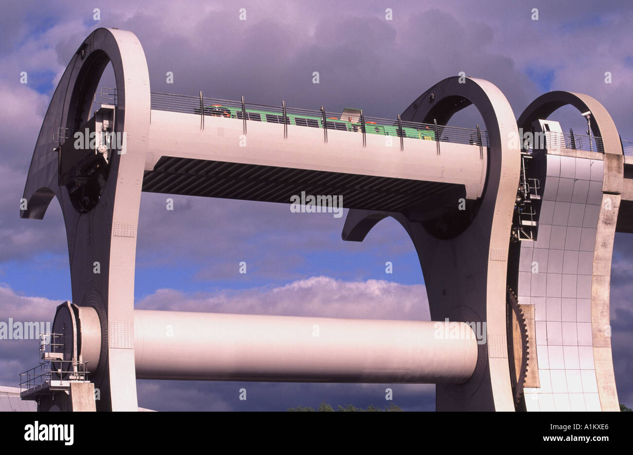 Falkirk wheel canal water waterway scotland engineering architecture ...