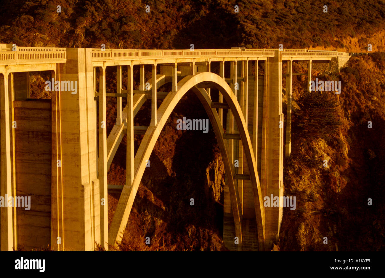 Road bridge sunset hi-res stock photography and images - Alamy