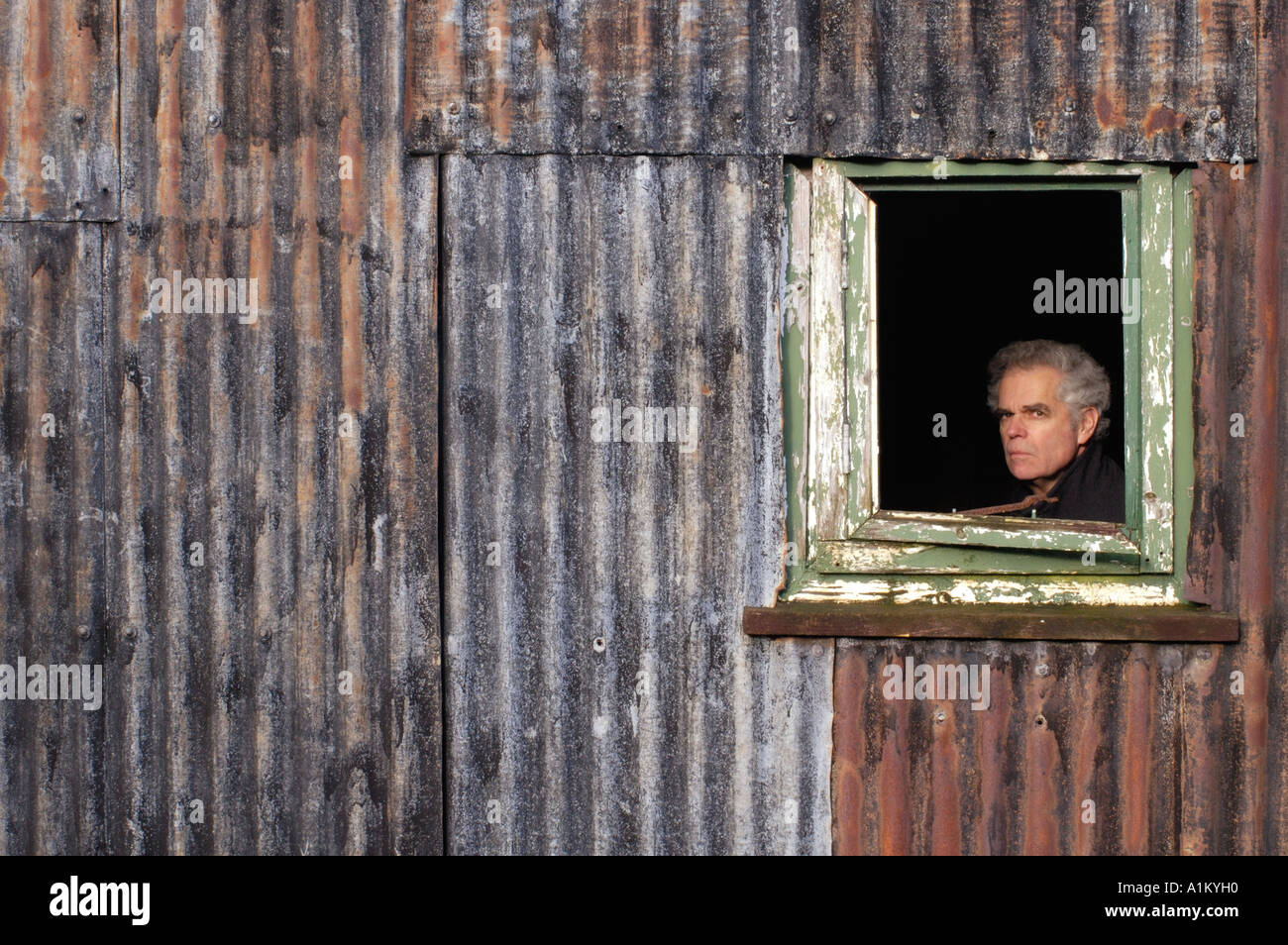 The face at the window - 2 Stock Photo - Alamy
