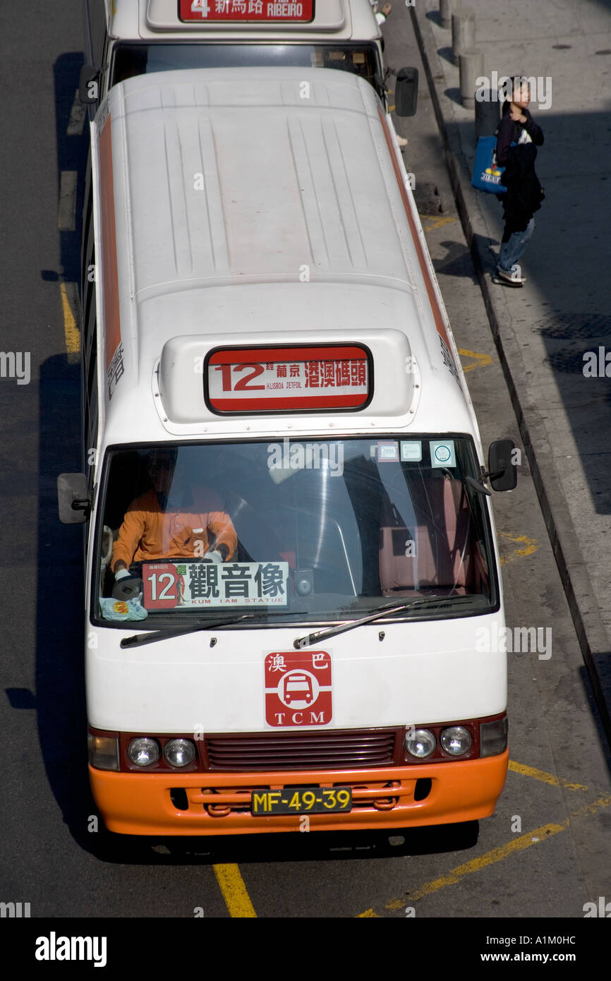 City Bus Macau Stock Photo - Alamy