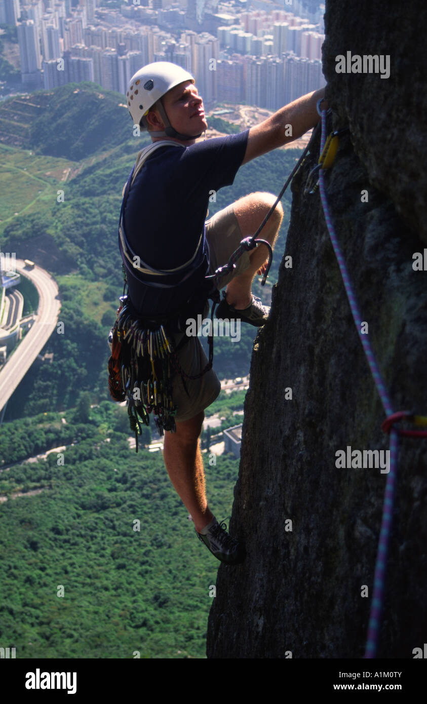 Hong kong climber hi-res stock photography and images - Alamy
