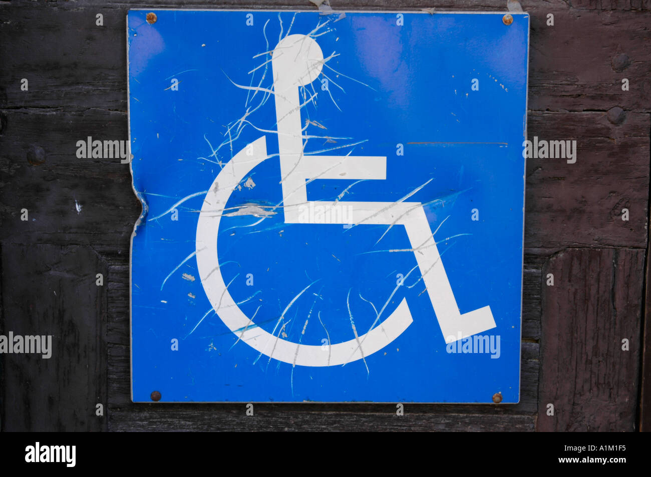 Handicap plate hi-res stock photography and images - Alamy
