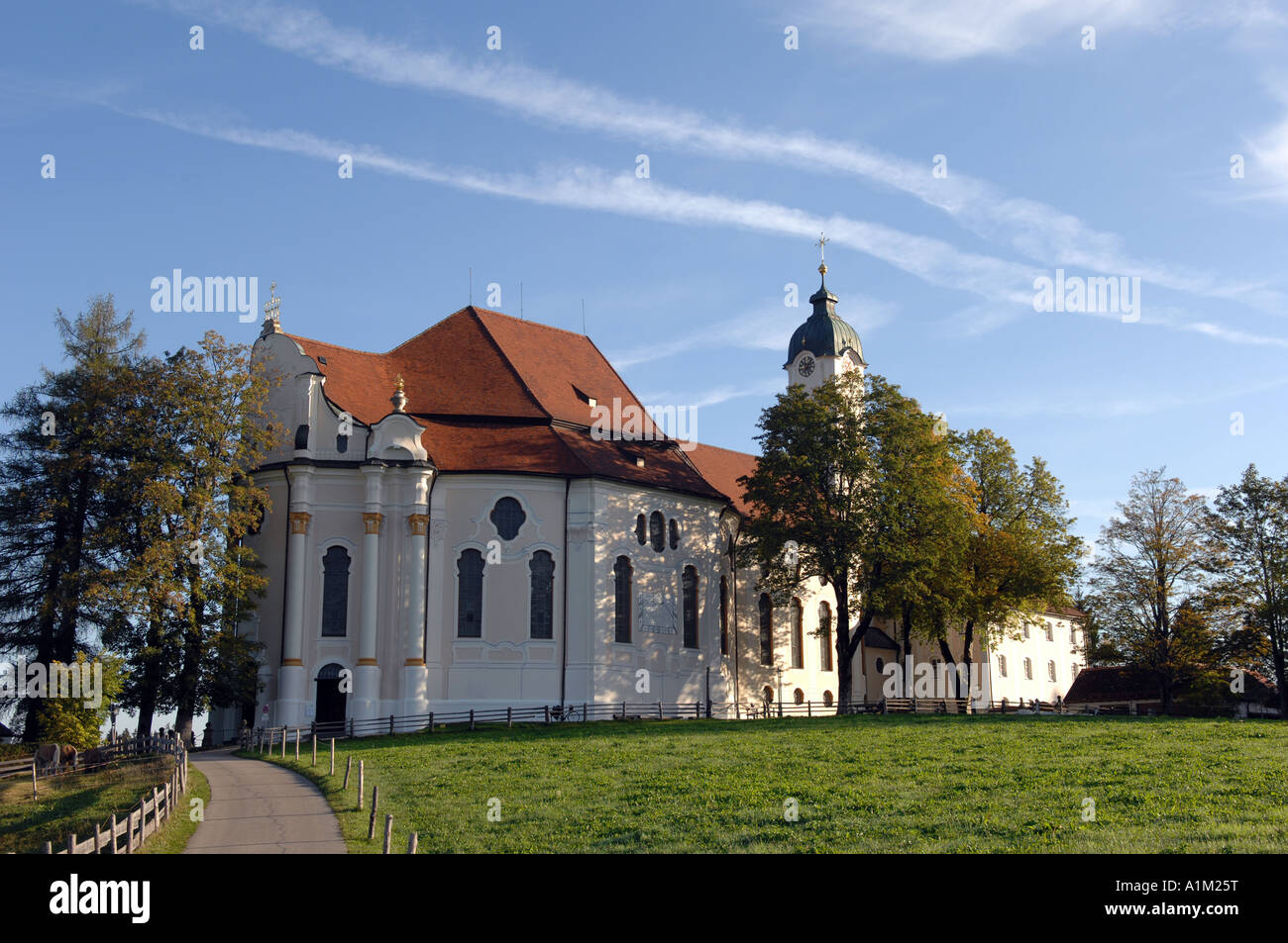 GERMANY The Wieskirche on the Romantic Route Also known as the ...