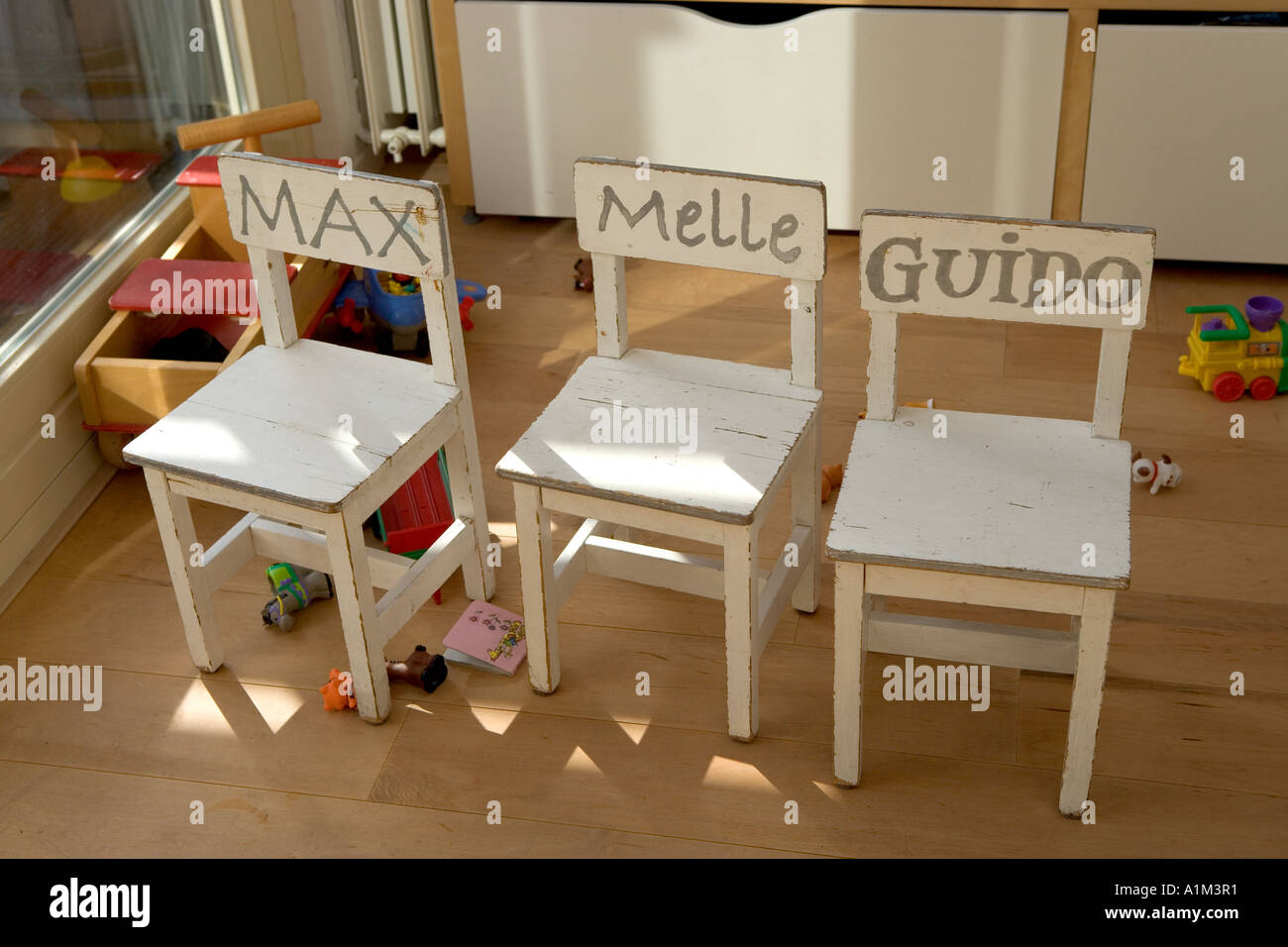 Empty daycare interior children hi-res stock photography and images - Alamy