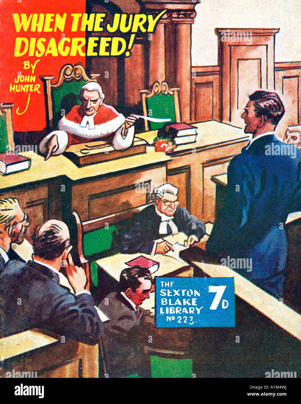 When The Jury Disagreed 1930s pulp detective novel from the Sexton ...