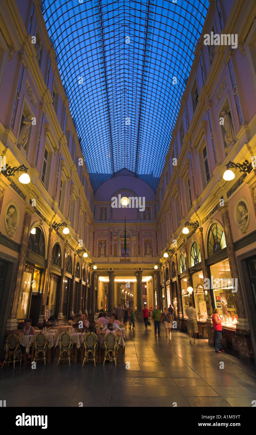 Galeries St. Hubert, Brussels, Belgium Stock Photo - Alamy