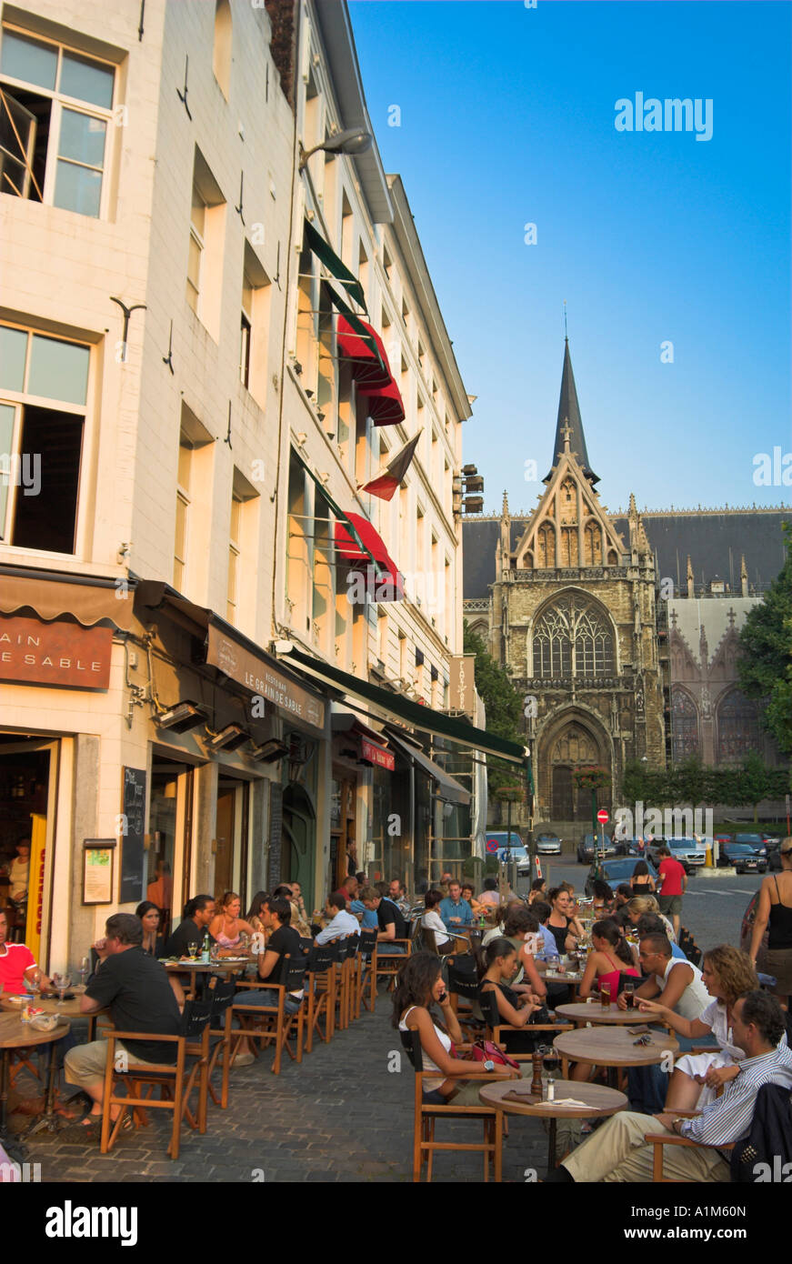 Place du Grand Sablon, Brussels, Belgium Stock Photo - Alamy