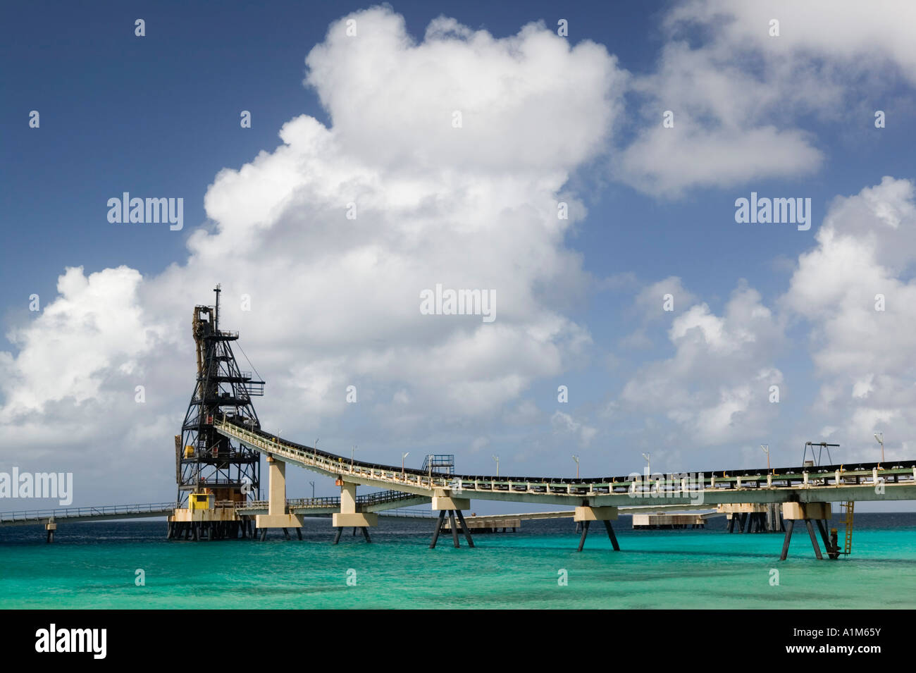Solar salt works of bonaire hi-res stock photography and images - Alamy