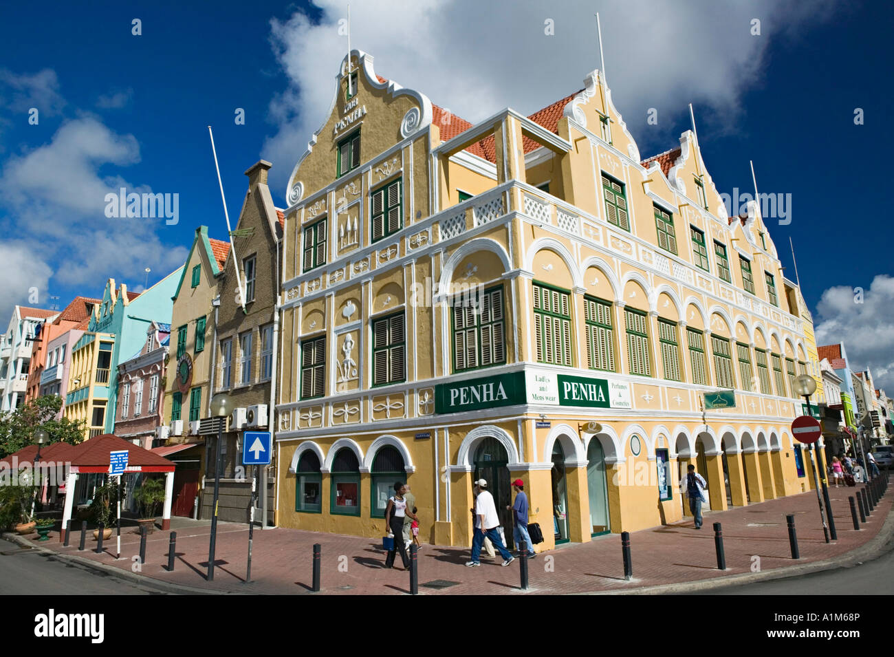 Penha building willemstad curacao hi-res stock photography and images ...