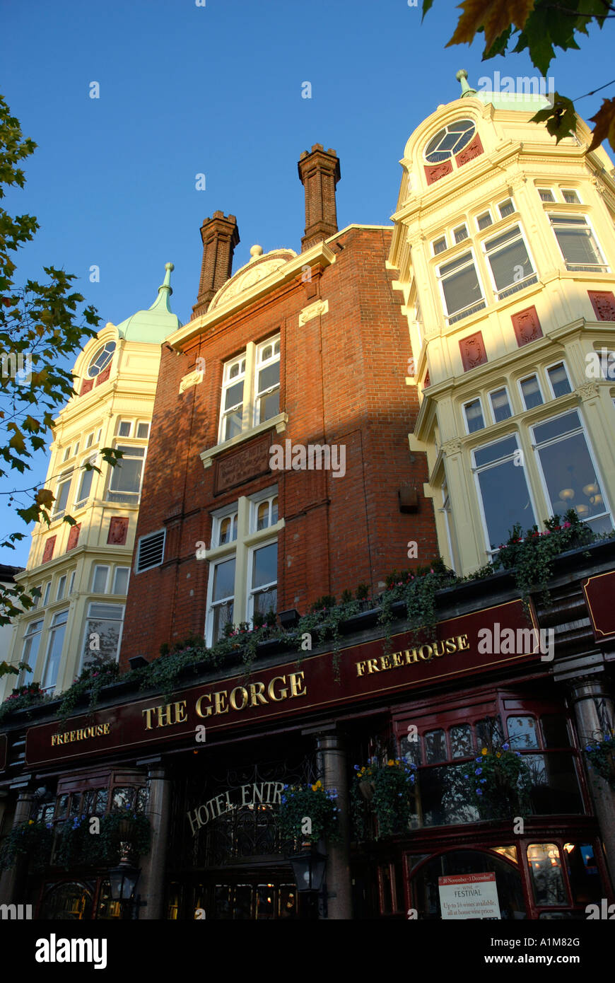 The George pub in Wanstead London Stock Photo - Alamy