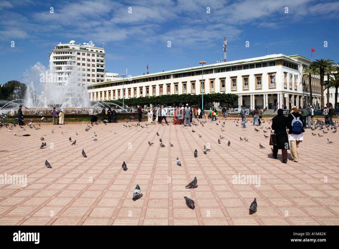 Place Mohammed V, Casablanca, Morocco Stock Photo - Alamy