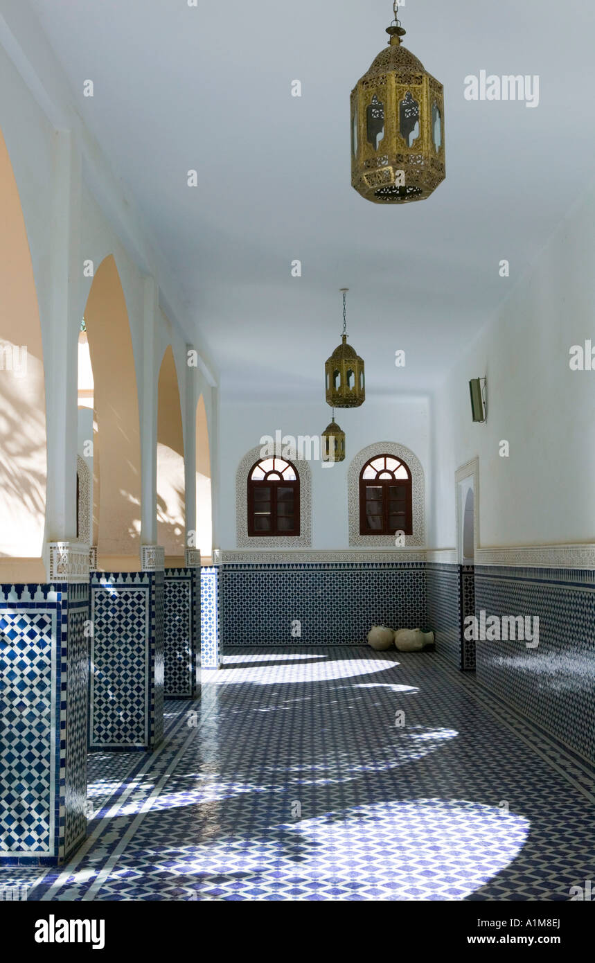 Zawiya Moulay Ali ash-Sharif Mosque, Rissani, Tafilalt, Morocco Stock ...