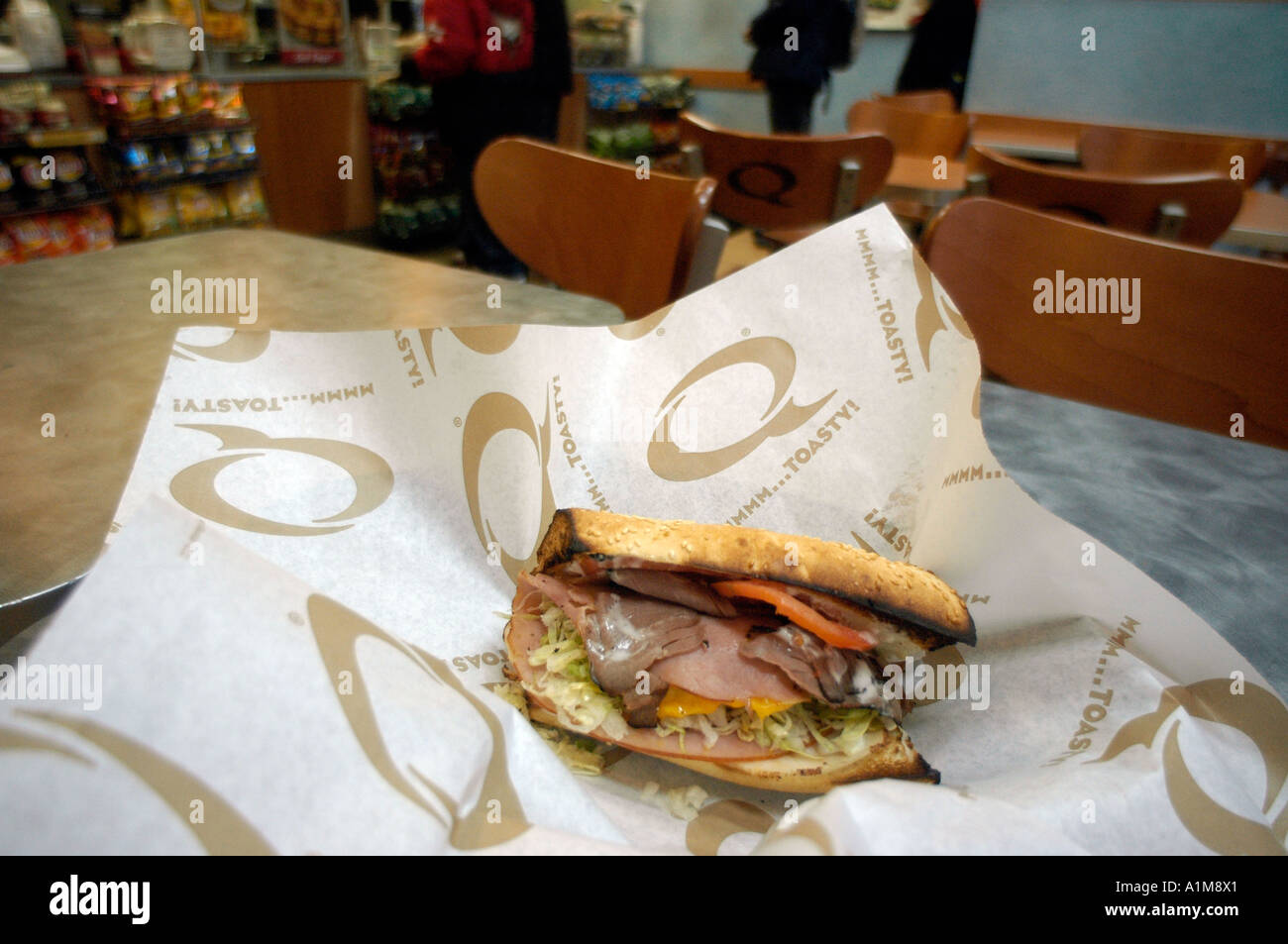 Quizno's sandwich hi-res stock photography and images - Alamy